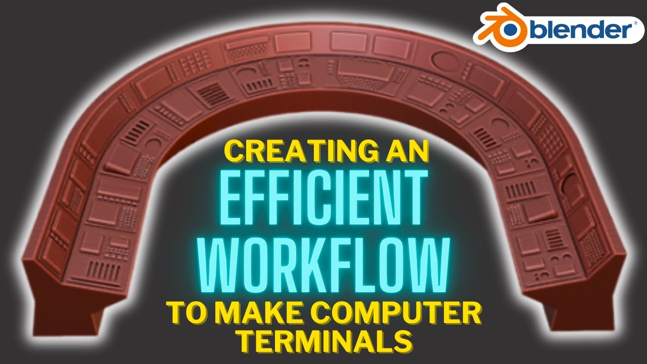 Tricks to efficient workflows in Blender - Computer station design ...