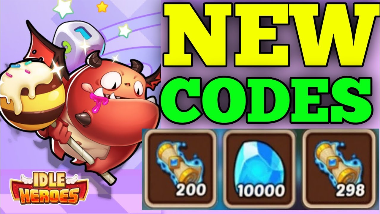 HURRY UP IDLE HEROES CODES 2023 - IDLE HEROES REDEEM CODES | CODE IDLE ...