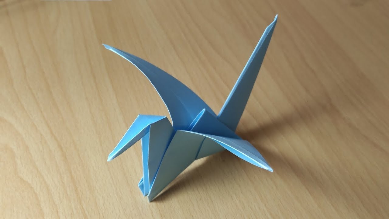 Tutorial Cara Membuat Origami Angsa Simple Origami Youtube
