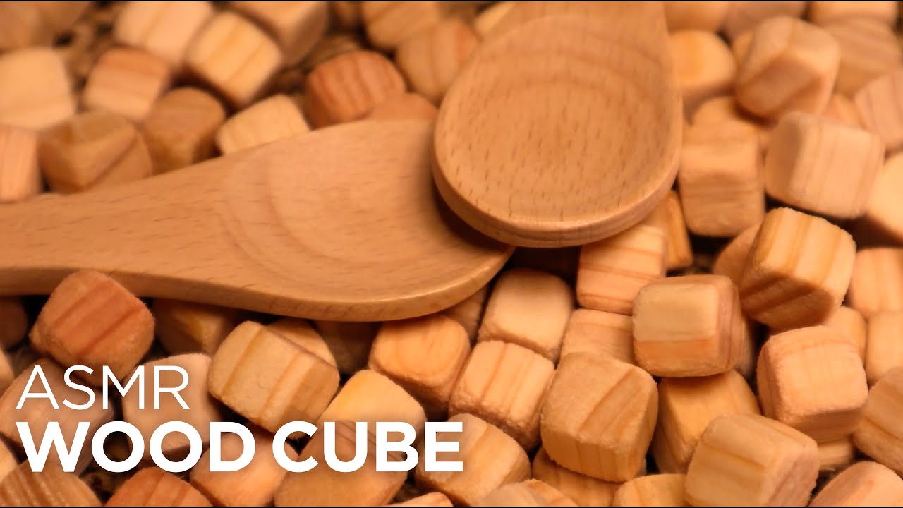 ASMR | Wood Cubes sound 🌳🪵 (No Talking) - YouTube