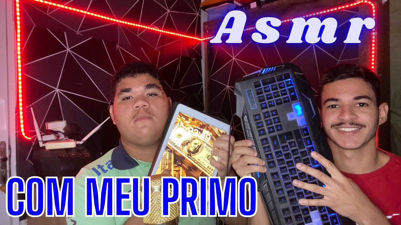 ASMR COM MEH PRIMO ( MOUTH SOUNDS ) - YouTube