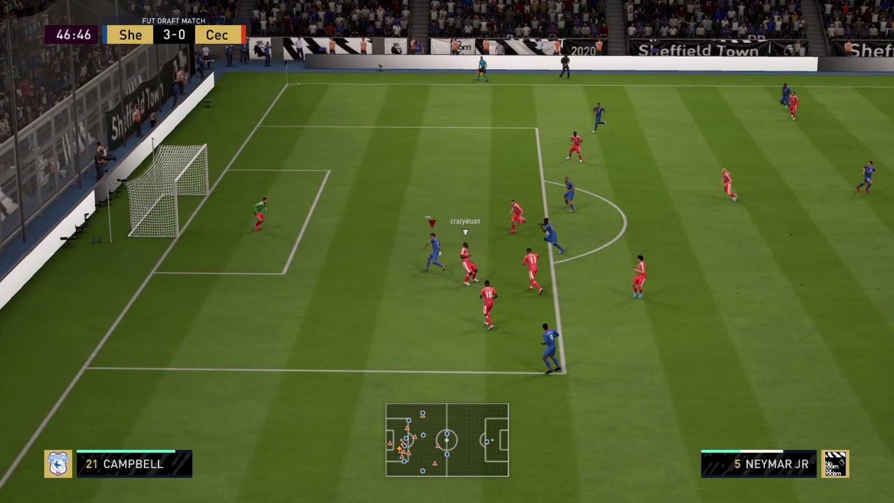 Solo run goal from neymar - YouTube