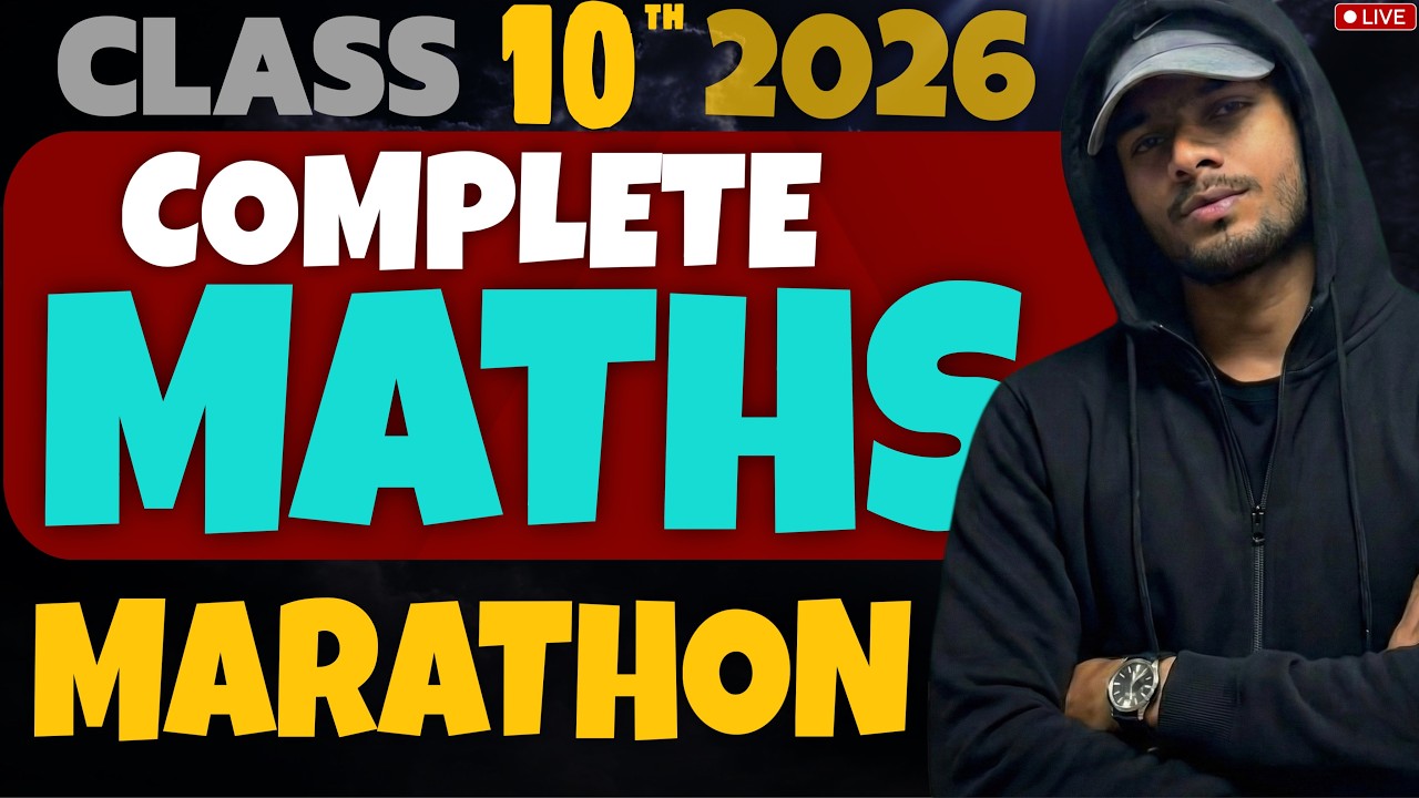 Class 10th Full Maths (ONE SHOT) MarathonI @PwMaths - YouTube