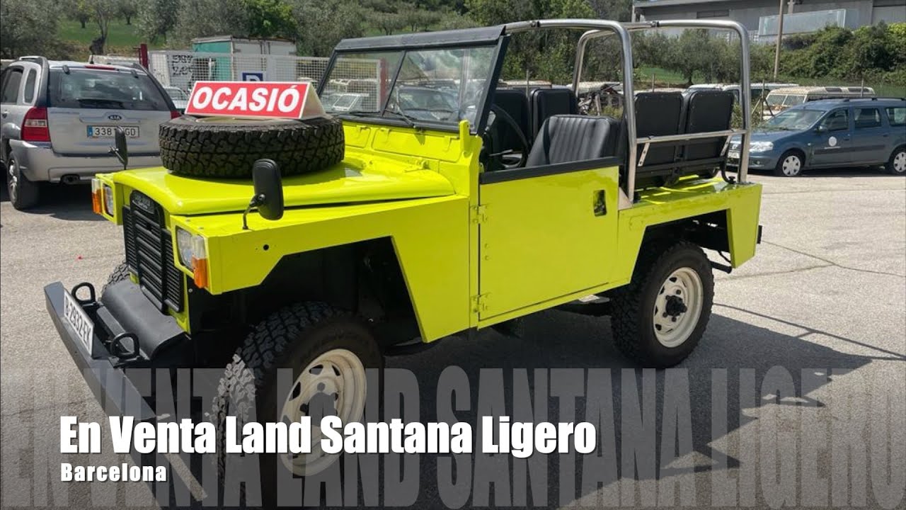 LAND ROVER Santana Ligero clásico en venta - YouTube