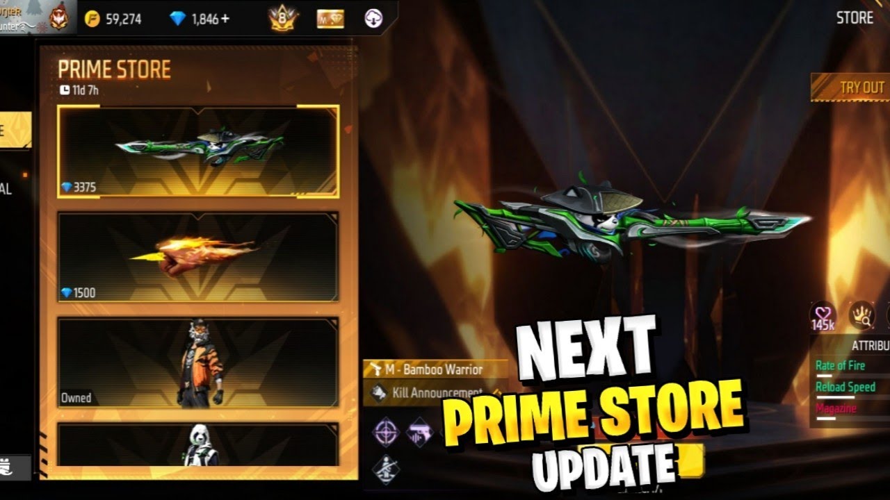 Prime Store Next Rewards 🤯💥| Lol Emote Return, Poker Mp40 Return | Free ...