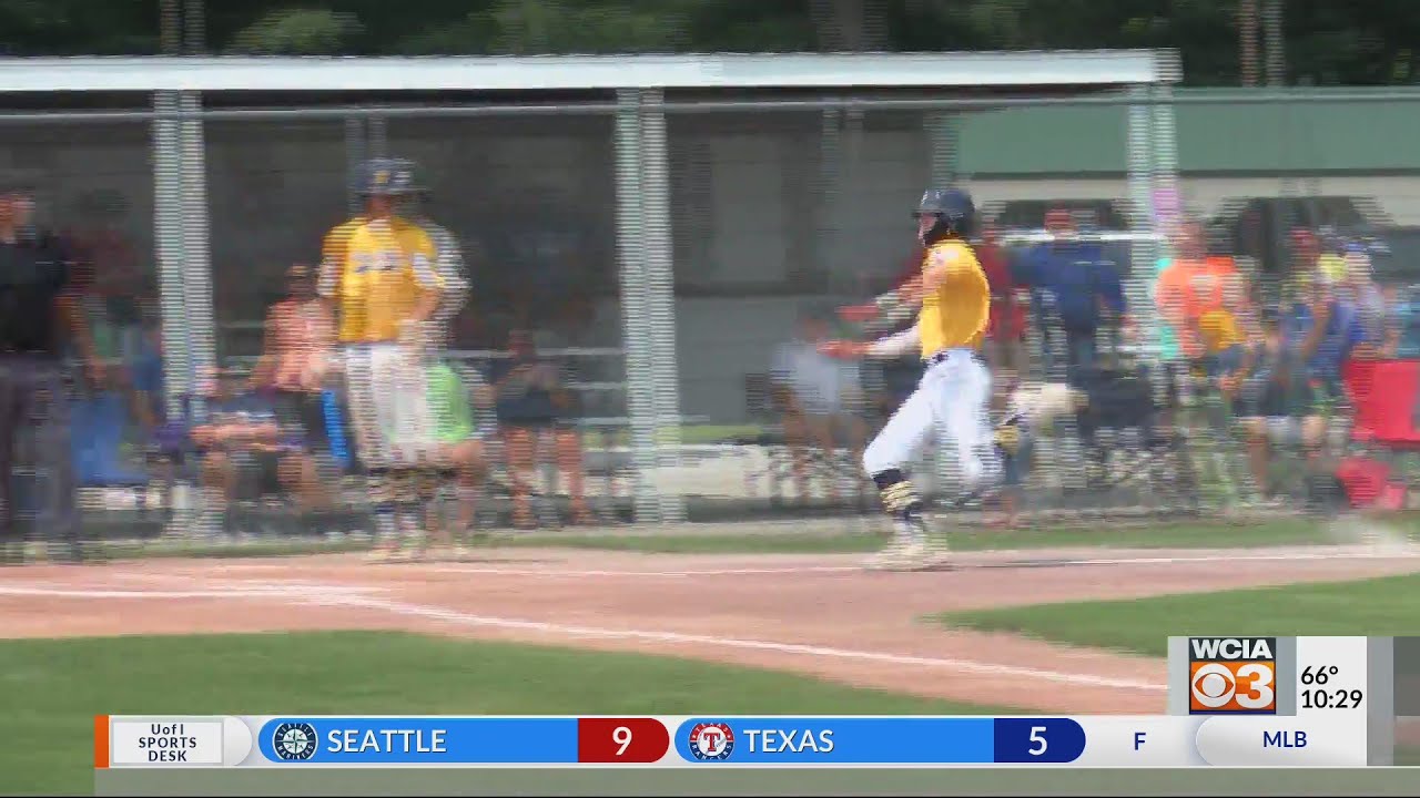 Danville Post 210's run ends at American Legion State Tournament - YouTube