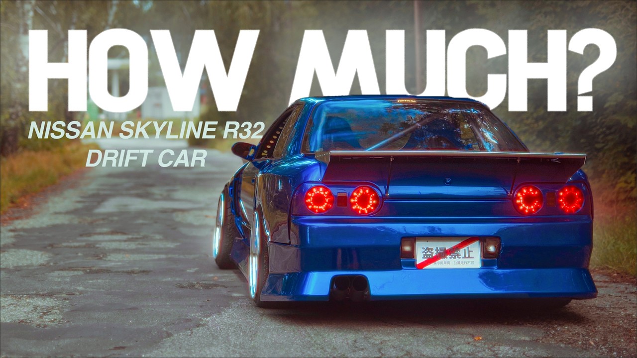 TOTAL COST of building my NISSAN SKYLINE 1UZ-R32 | NIGHTRIDE - YouTube