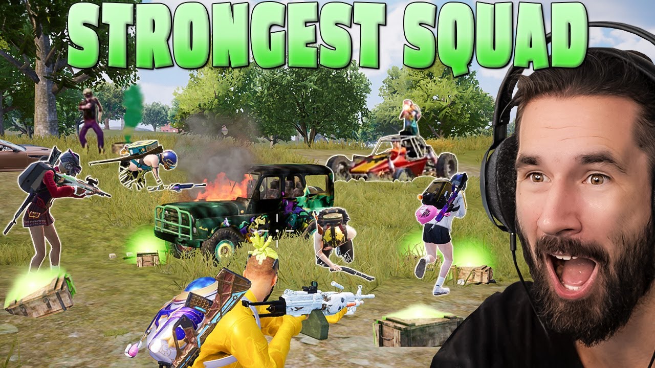 BEST Squad Gameplay Against Strong Teams 😮 PUBG MOBILE - YouTube