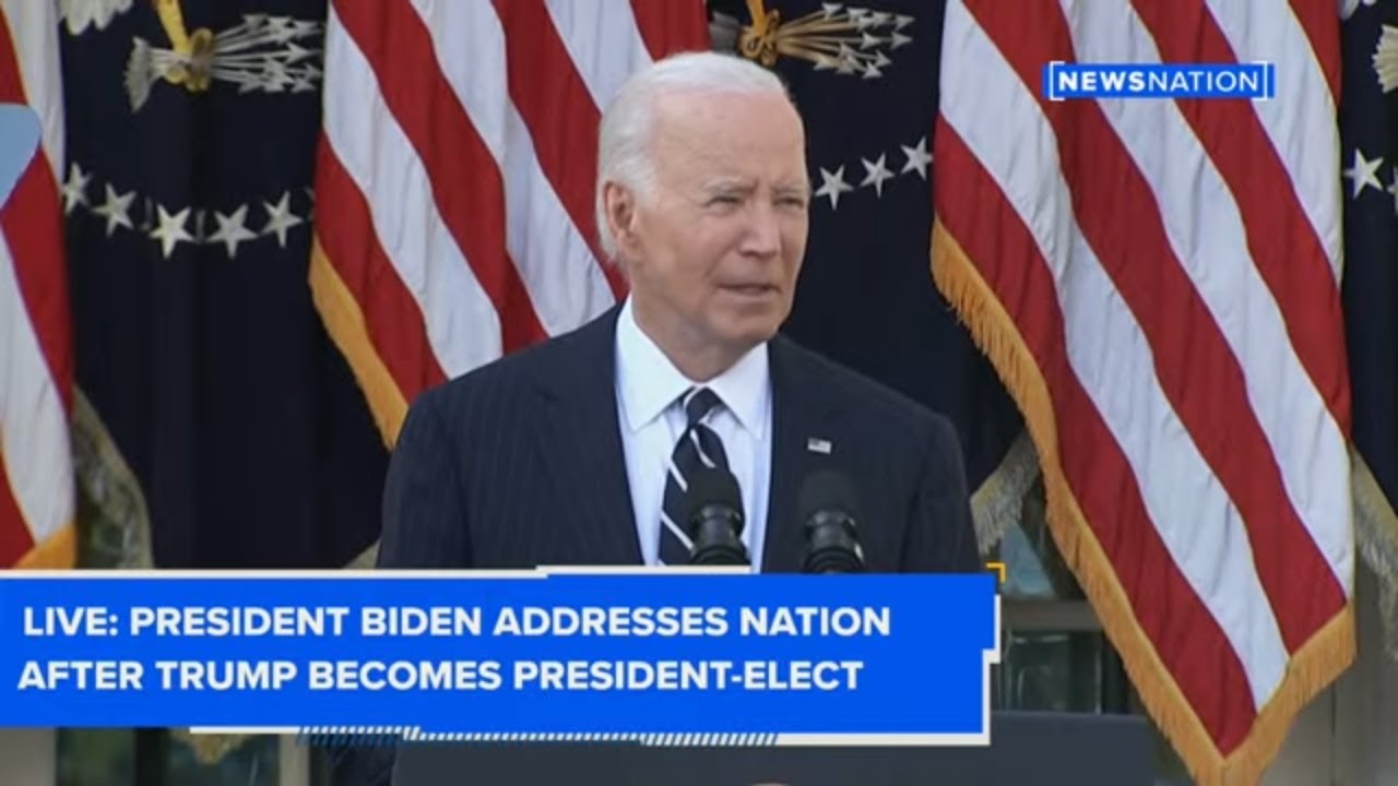 Biden addresses nation - YouTube