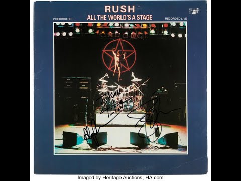 All the World’s a Stage – Rush (Full Album Live) - YouTube