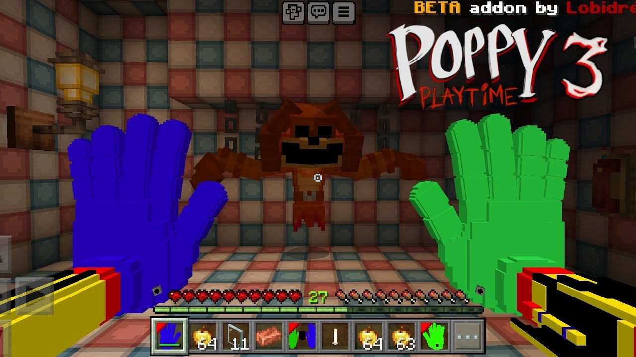 [ Full Gameplay ] Poppy Playtime Chapter 3 Deep Sleep Minecraft Map ...