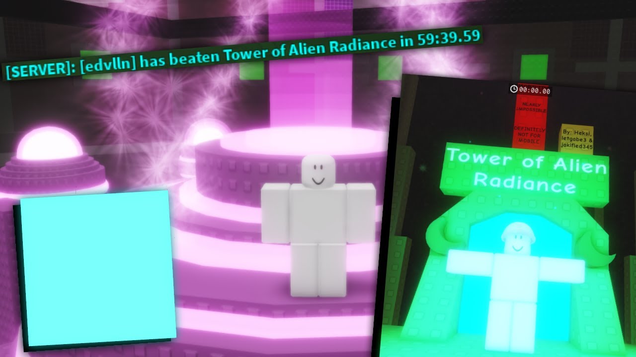 [TERRIFYING] Tower Of Alien Radiance Completion! (Roblox JToH) - YouTube