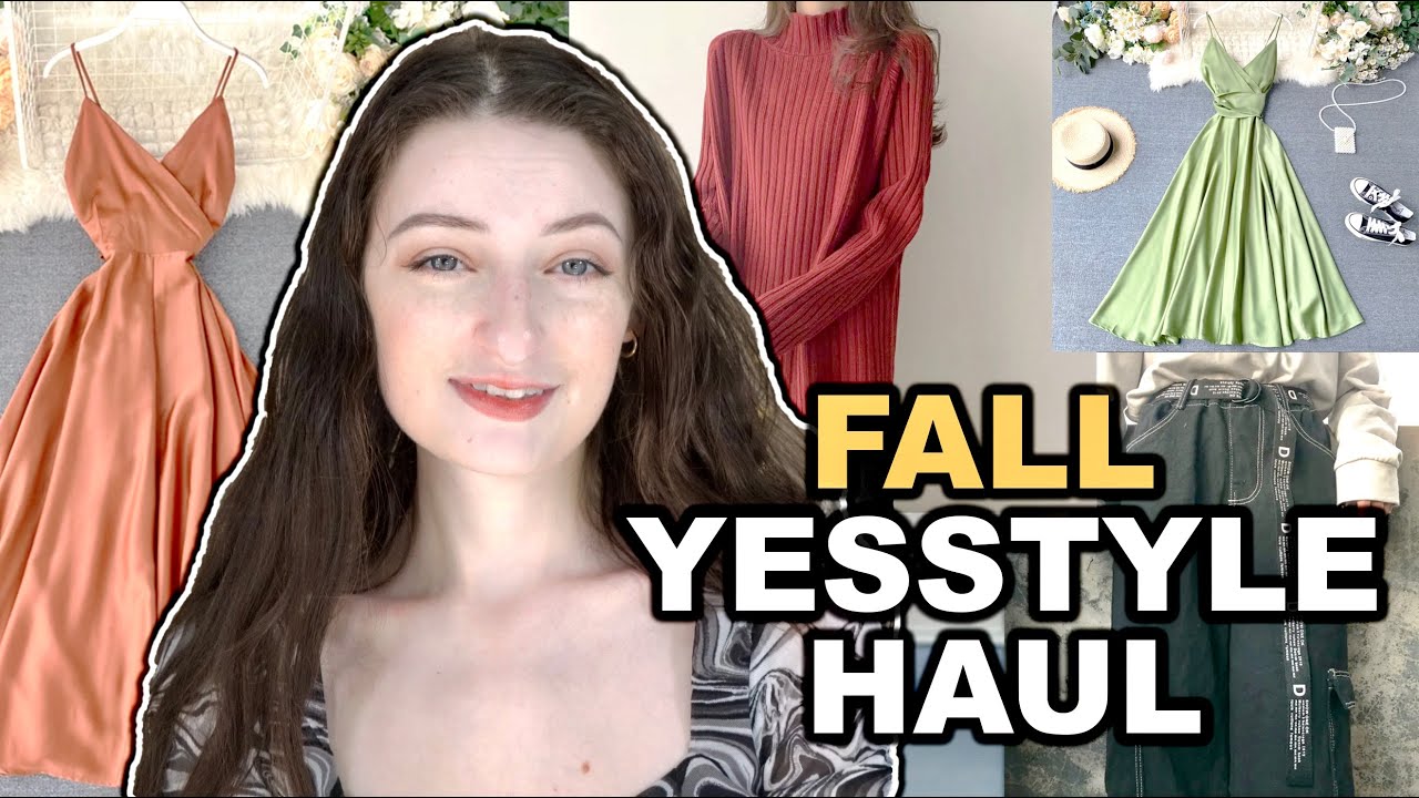 Yesstyle Try On Haul Fall 2023 Youtube