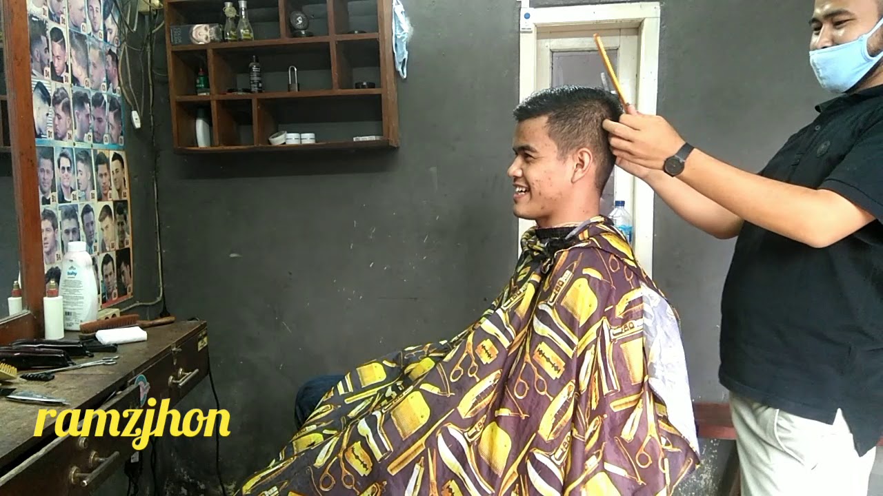 potong rambut rapi - YouTube