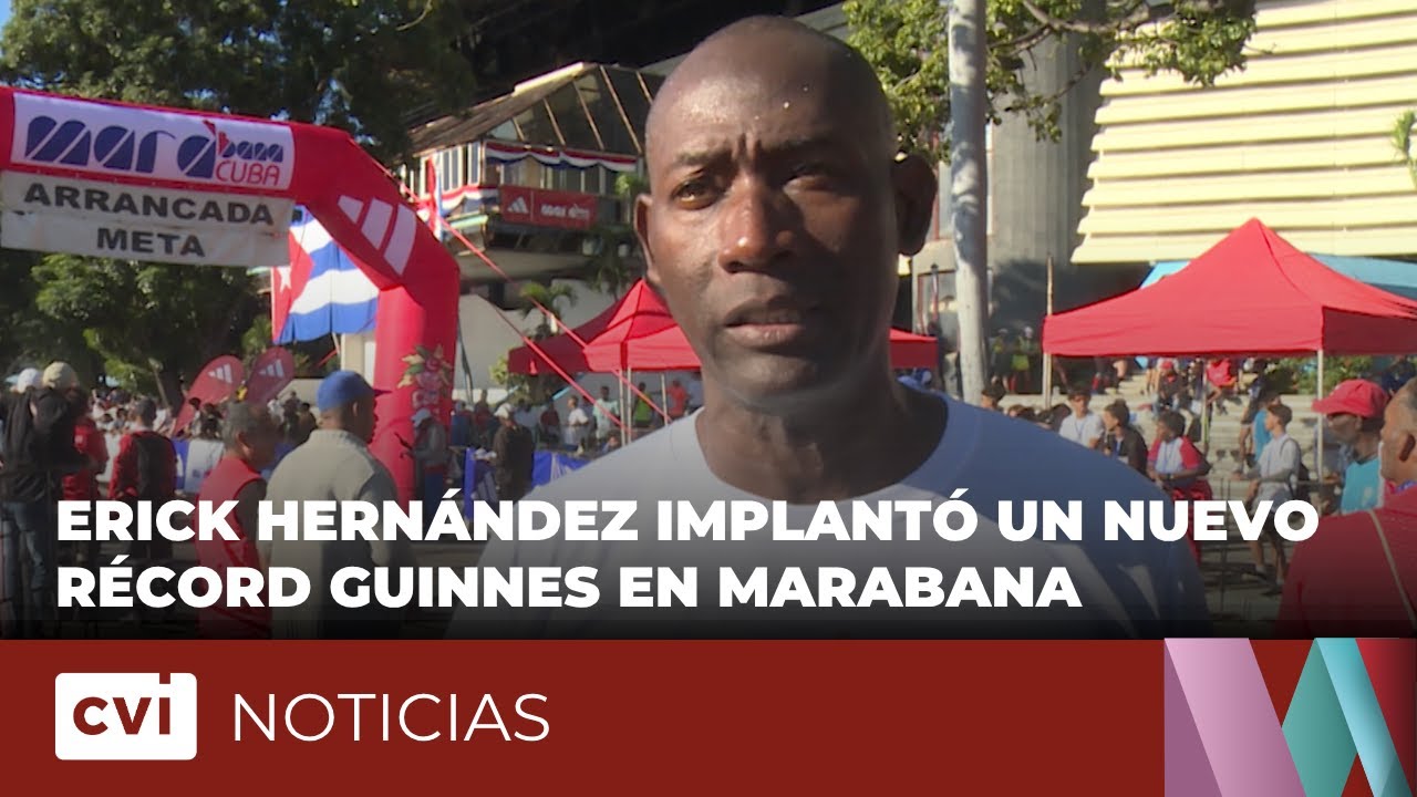 Erick Hernández implantó nuevo récord guinnes en marabana al dominar el ...