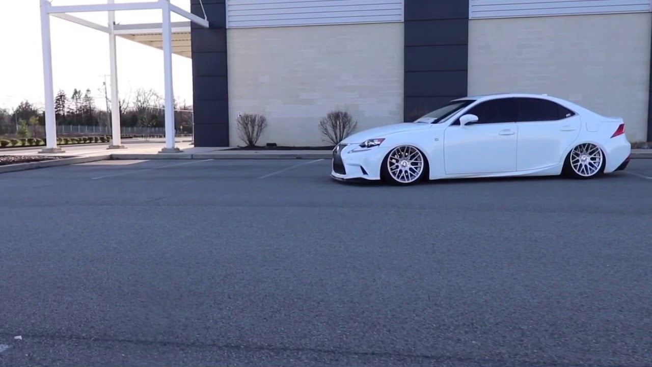 Bagged Lexus 3is F Sport - YouTube