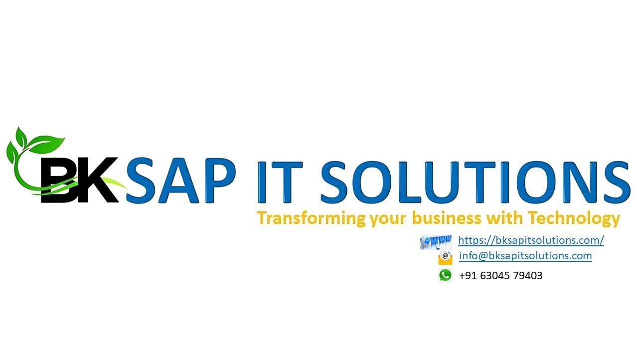 SAP TM Technical Training Demo, Introduction & Course Content - YouTube