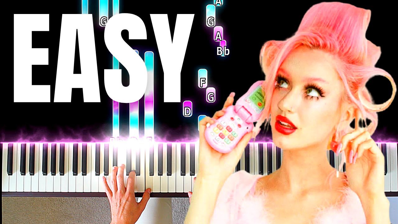 Peach PRC Josh - EASY Piano Tutorial - YouTube