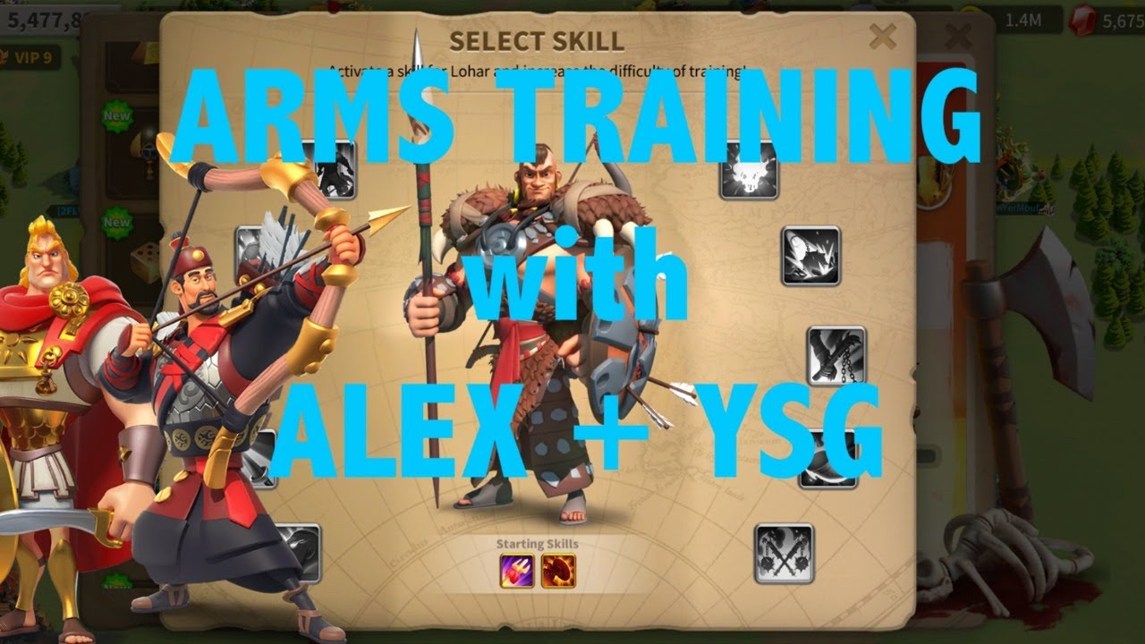 RoK - LIVE - ARMS TRAINING with ALEX + YSG - YouTube