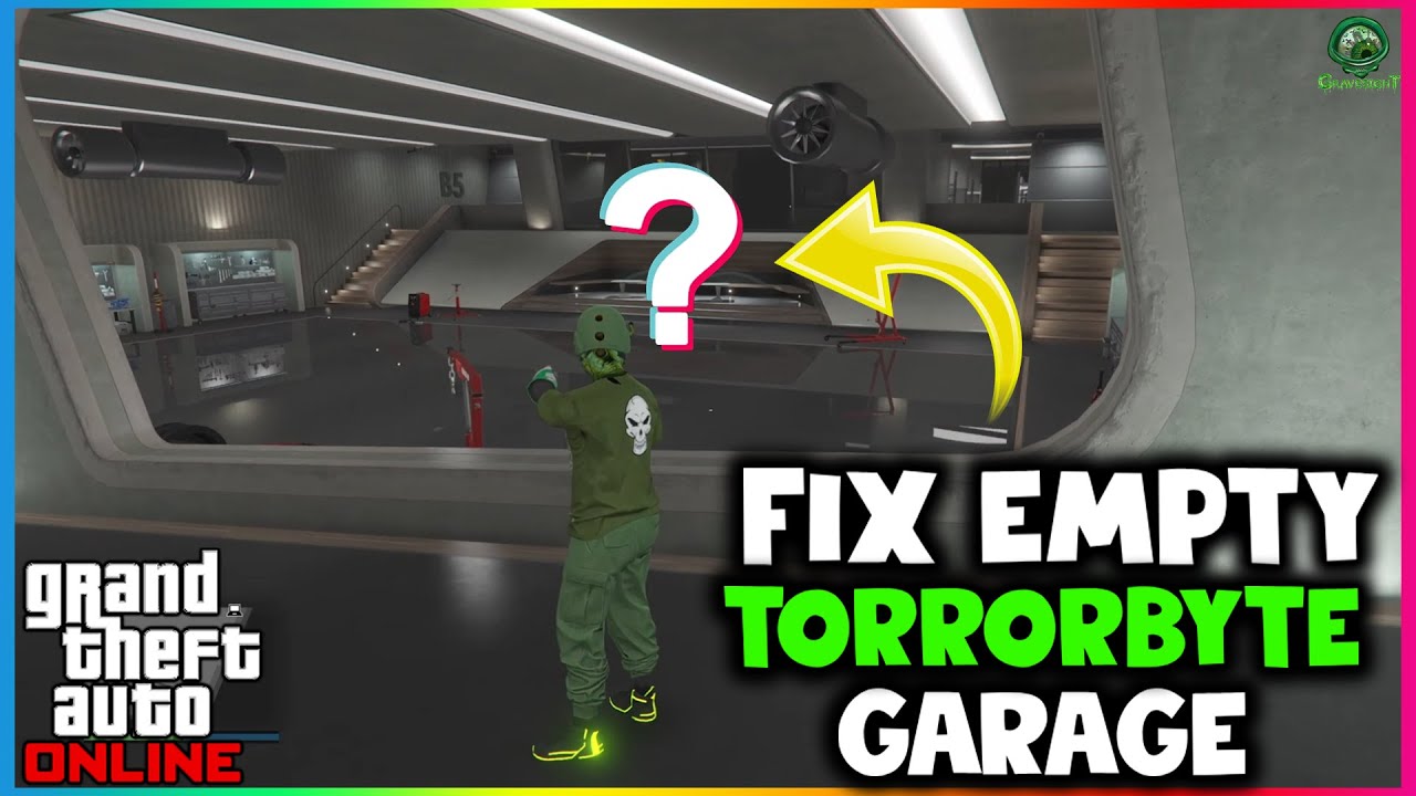 HOW TO FIX EMPTY TERRORBYTE GARAGE GTA ONLINE HELP GUIDE - YouTube