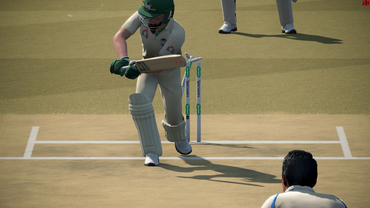 CRICKET 19 bowled out #CRICKETGAME - YouTube