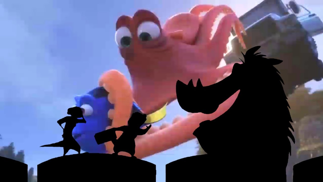 Timon and Pumbaa Rewind Finding Dory - YouTube