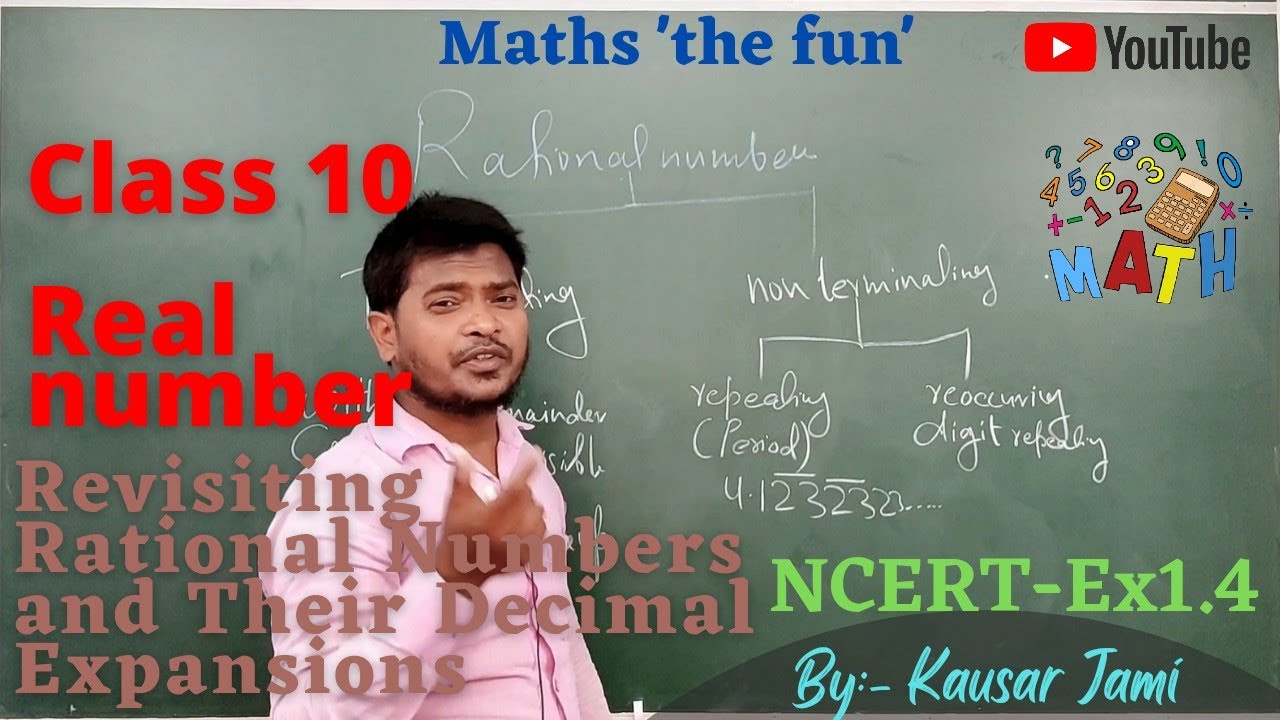 Class 10 REAL NUMBERS Decimal Expansions Of Rational Number Ex 1 Class 10 REAL NUMBERS Decimal Expansions Of Rational Number Ex 1