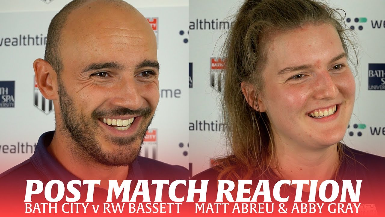 REACTION | Matt Abreu and Abby Gray following Bath City Women v Royal ...