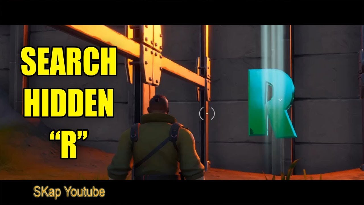 Fortnite - Search hidden "R" found in the New World Loading Screen ...