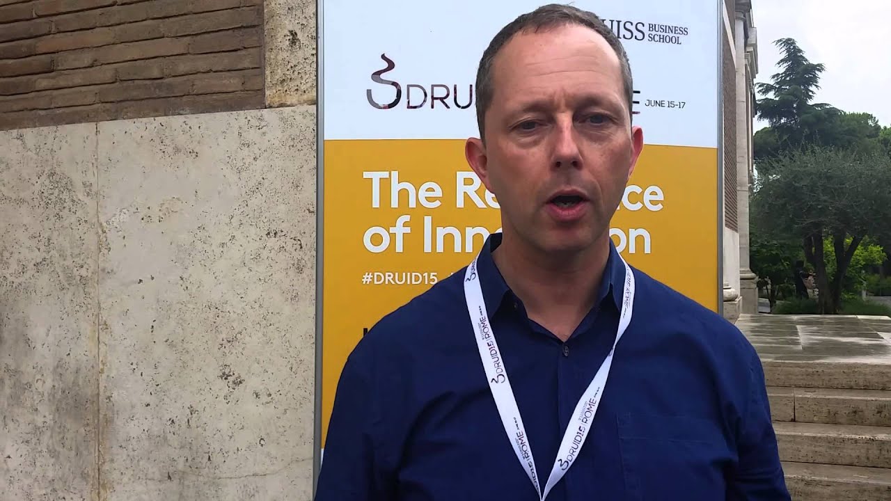 Mark Lorenzen introduces DRUID15 at LUISS Business School - YouTube
