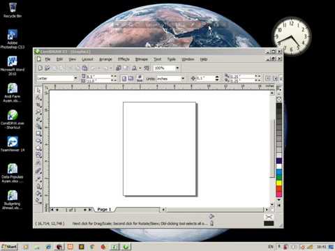Cara Menghubungkan Tabel di Excel ke CorelDraw - YouTube