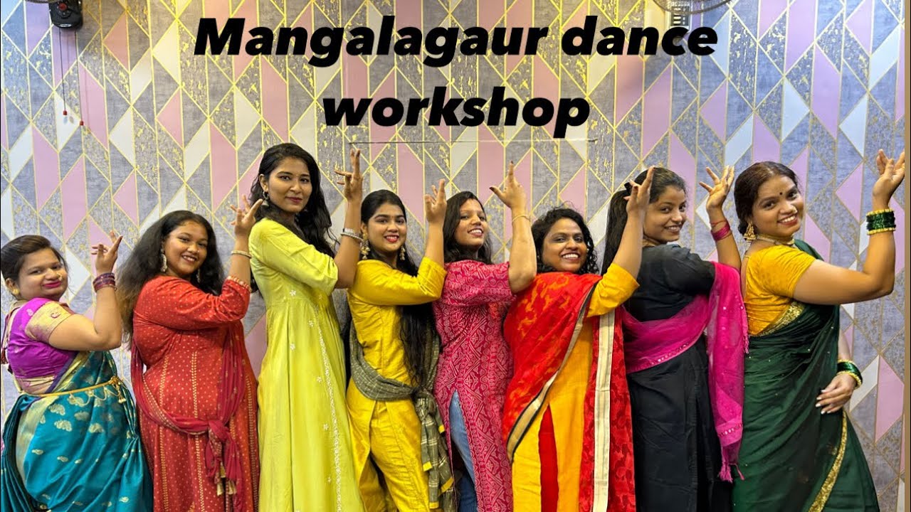 MANGALAGAUR DANCE ROUTINE ️ |BAI PAN BHARI DEVA| - YouTube