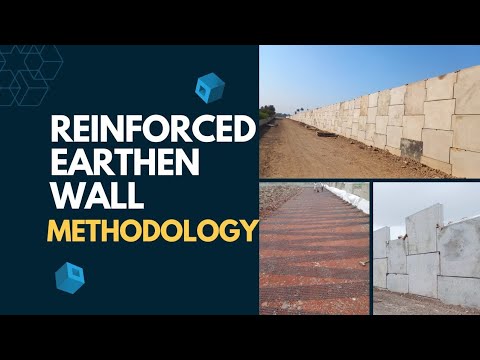 Reinforced Earthen Wall | RE Wall | Methodology Of RE Wall - YouTube