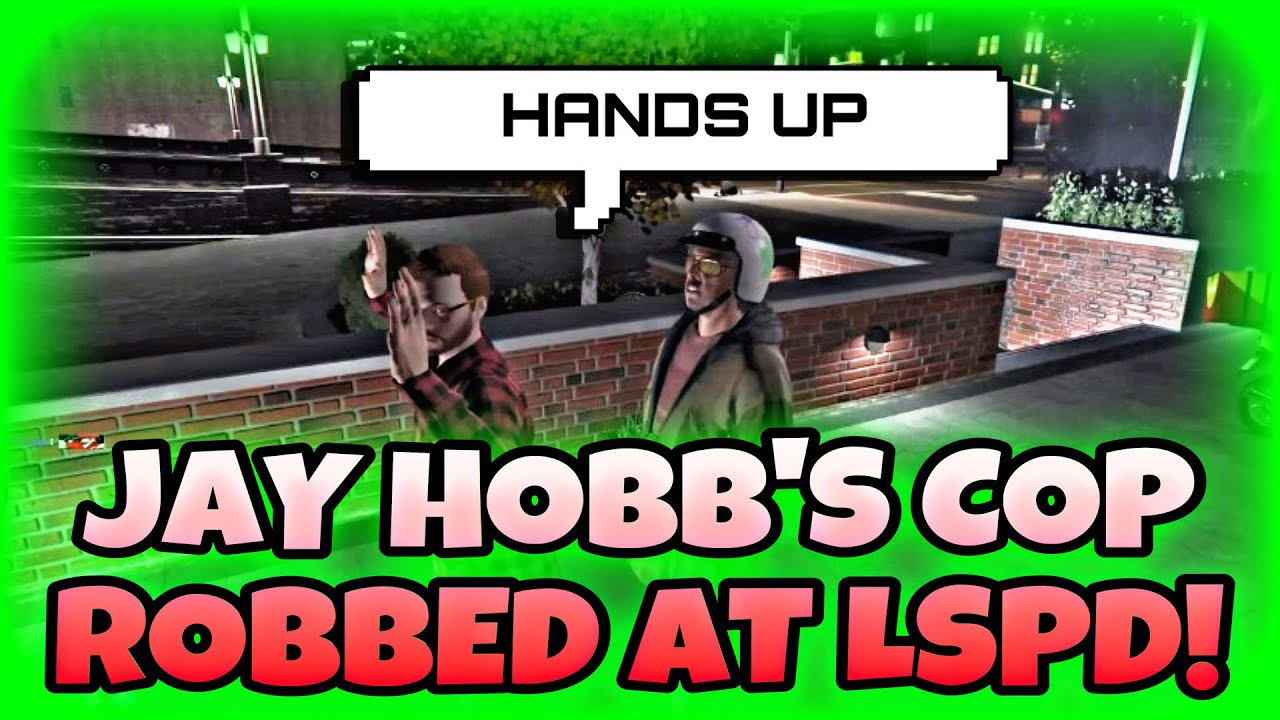 Jay Hobbs Cop Robbed At LSPD | NoPixel GTA RP | NoPixel Clips - YouTube