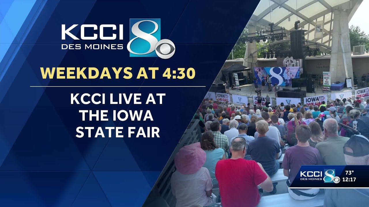 Iowa State Fair: Catch KCCI's live newscast weekdays at 4:30 from ...