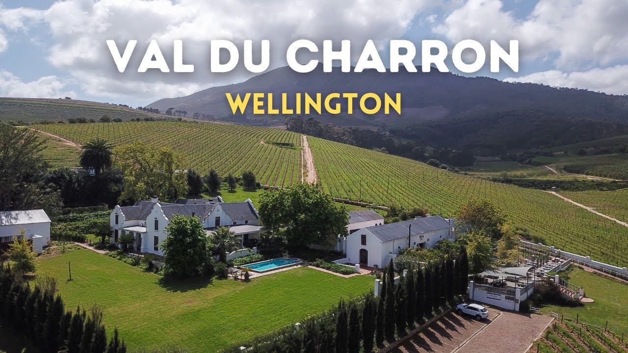 I visited a wine farm in Wellington l VAL DU CHARRON - YouTube