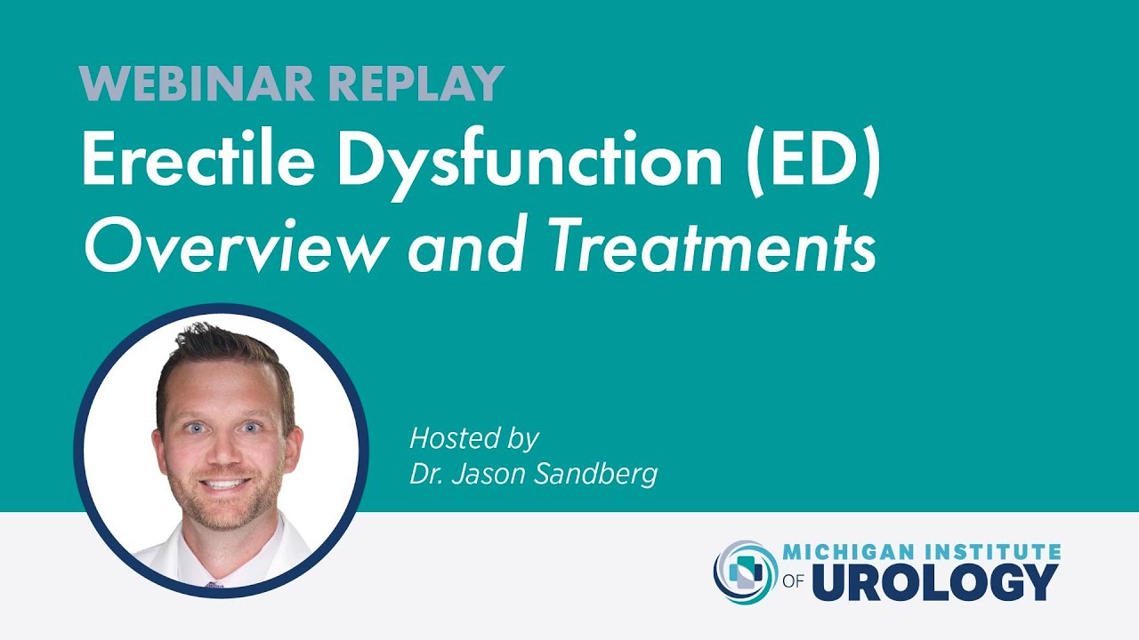 WEBINAR REPLAY – Improving Erections: Getting to the Root Cause of ED ...