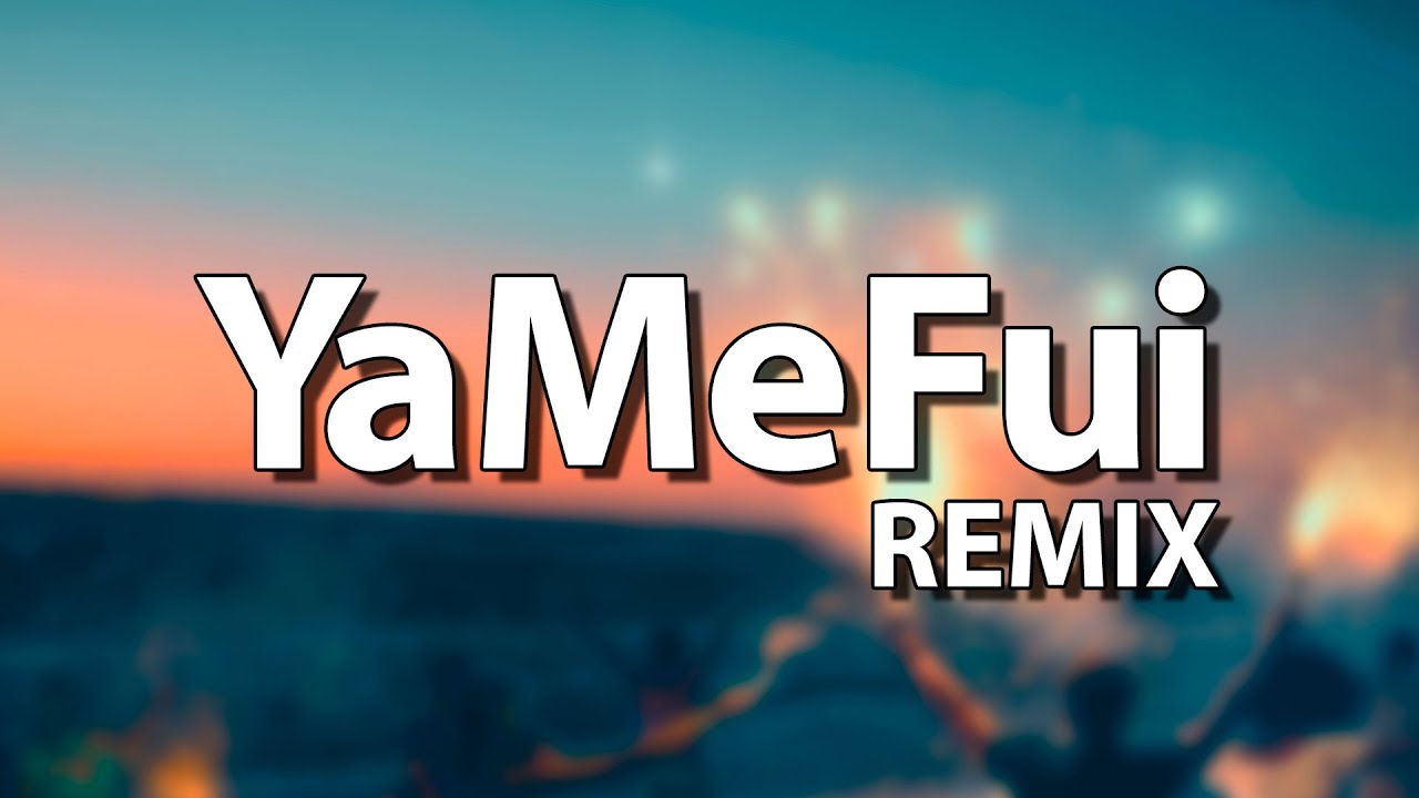 Bizarrap x Duki x Nicki Nicole - Ya Me Fui (Cumbia Drive Remix) - YouTube