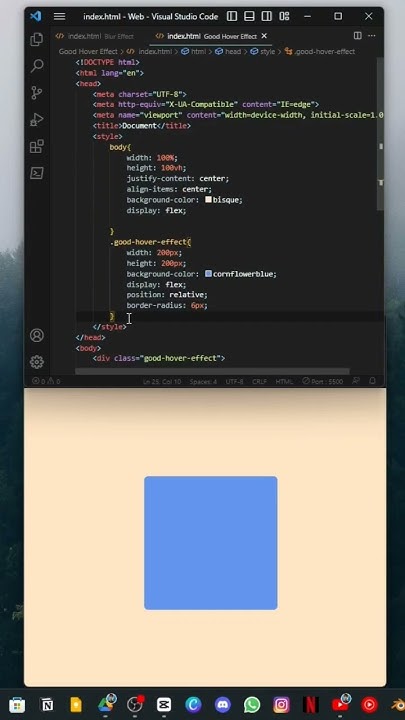 How To Make Good Mouse Hover Effect || HTML CSS - YouTube