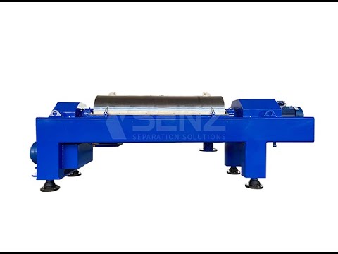 Manure Sludge Continuous Scroll Centrifuge Decanter Centrifuge - YouTube