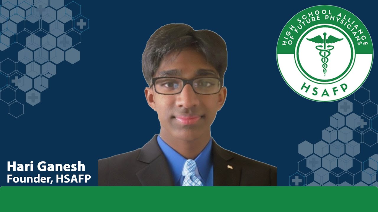 Join the High School Alliance of Future Physicians (HSAFP) - YouTube
