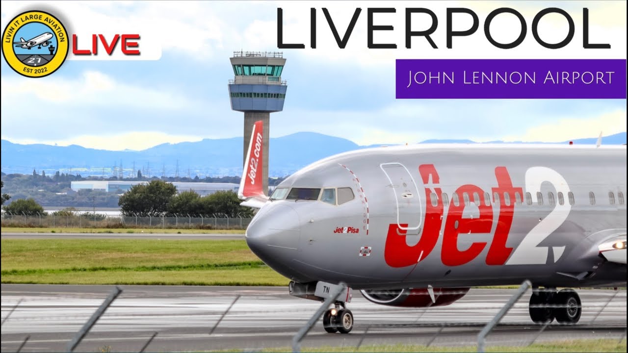 🔴LIVE🔴 Liverpool Airport (LPL) Plane Spotting - YouTube