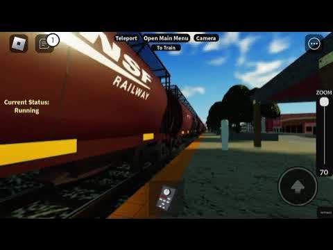 Metra Train Sim BNSF Grain Train - YouTube