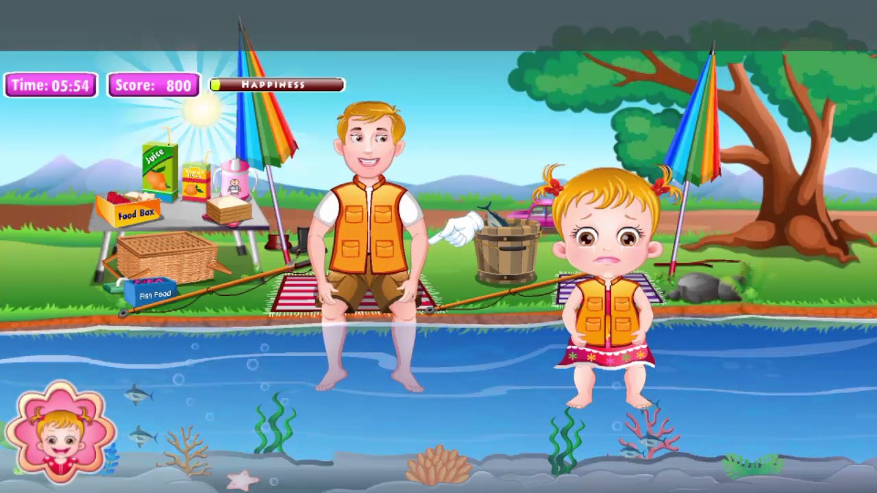 Baby Hazel Fishing Time || Best Kids Games Online - YouTube