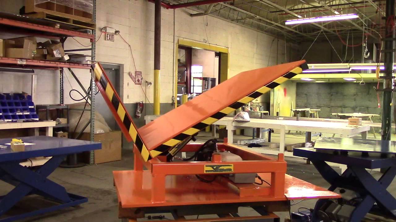 VERTI-LIFT HTT45-40-4848 TILTER - YouTube