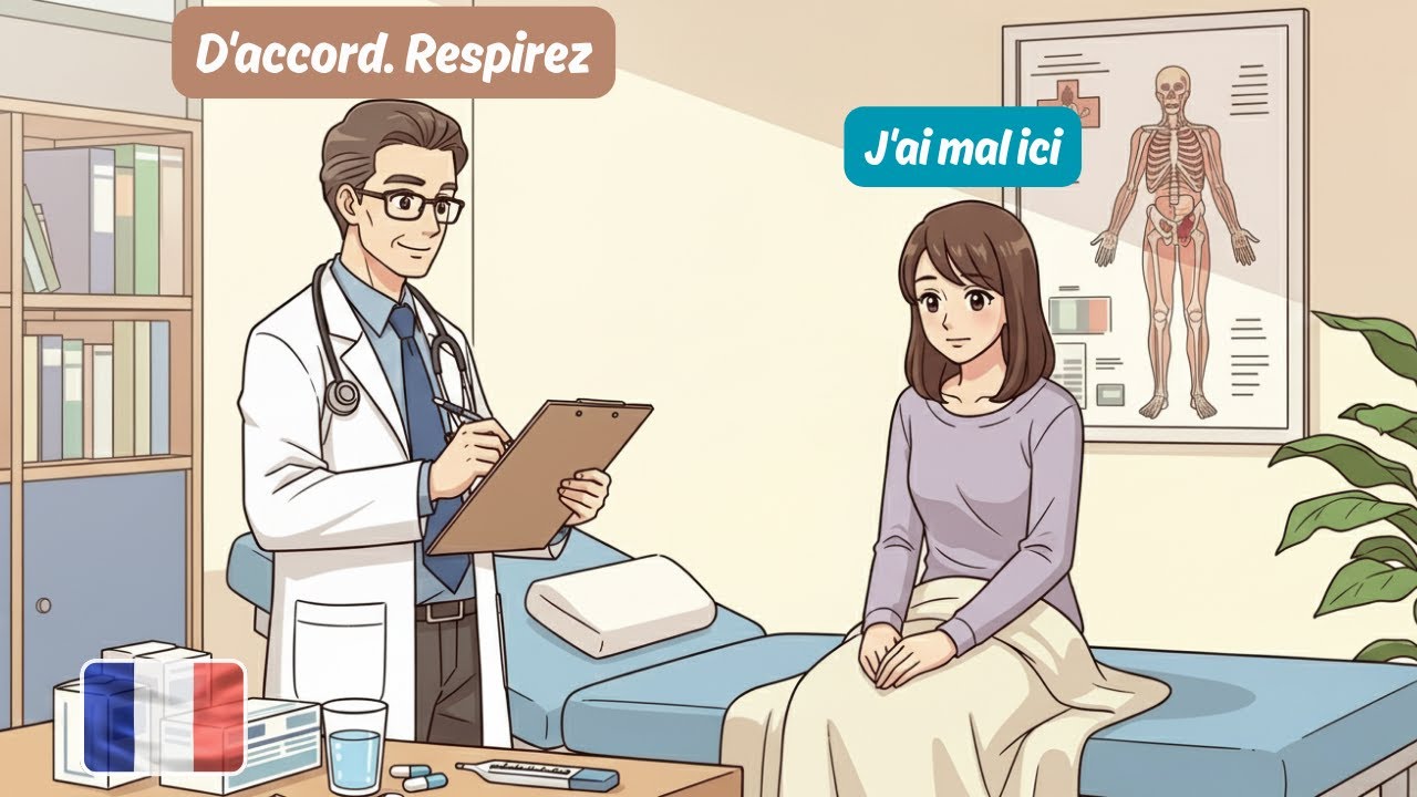 French Conversation for Beginners | At the Doctor’s Office (Chez le ...