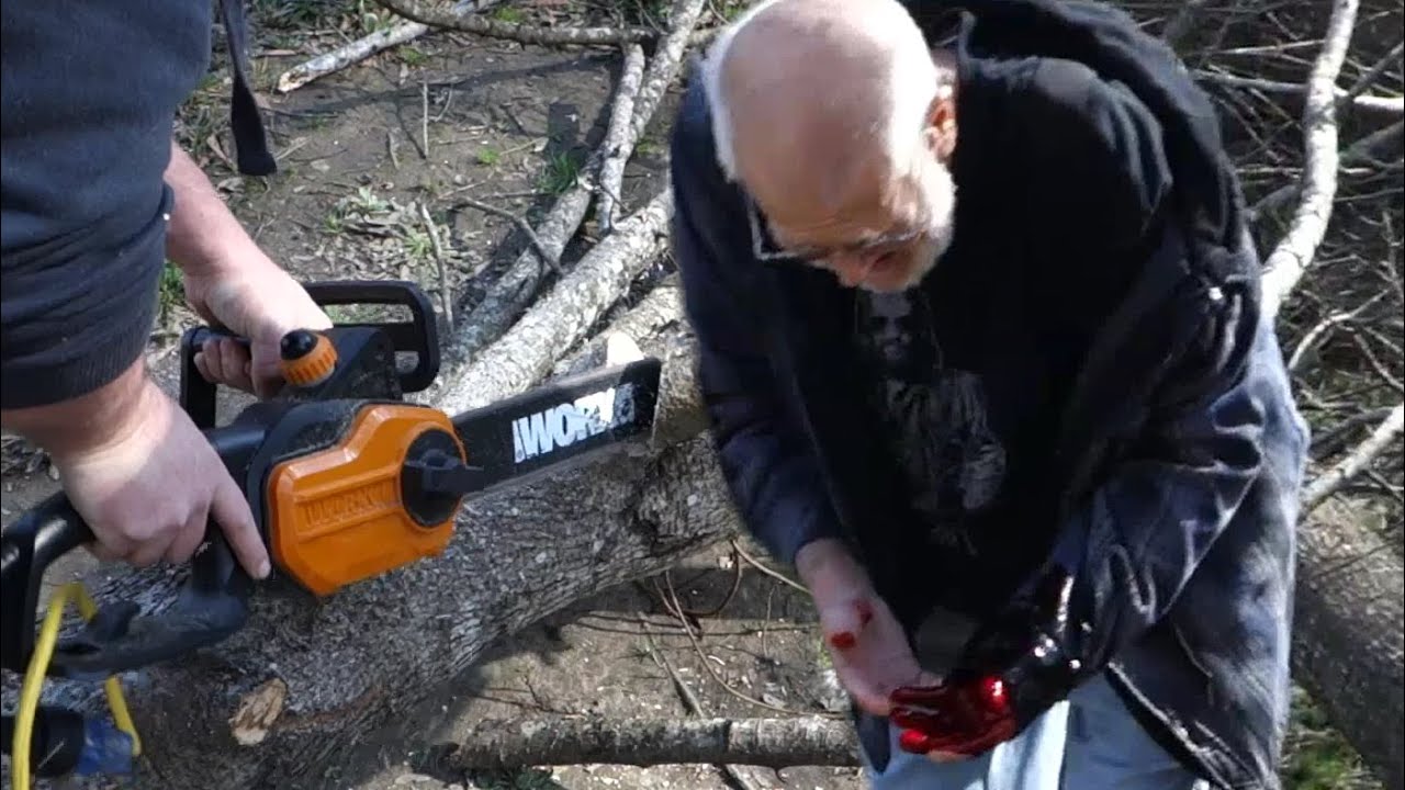 GRANDPA CUTS OFF HIS HAND!! (PRANK) - YouTube