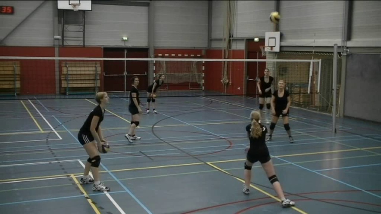 Volleyball Übung: Koordination - Angriff - Verteidigung - YouTube