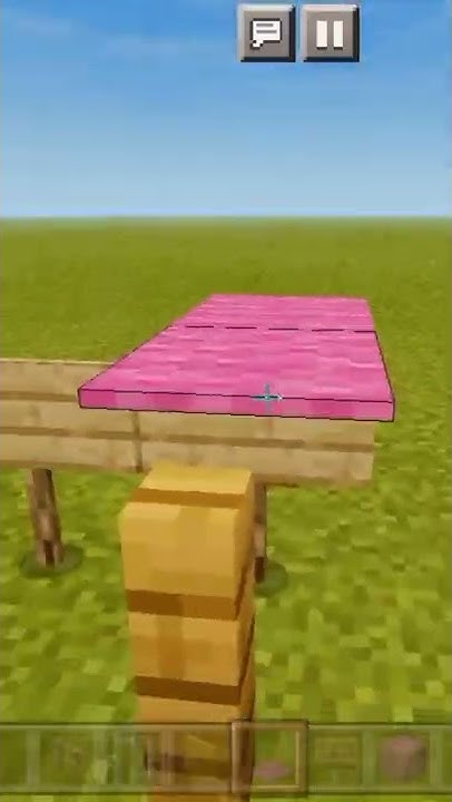 how to build a ping pong table in minecraft #minecraft #tiktokhacks # ...
