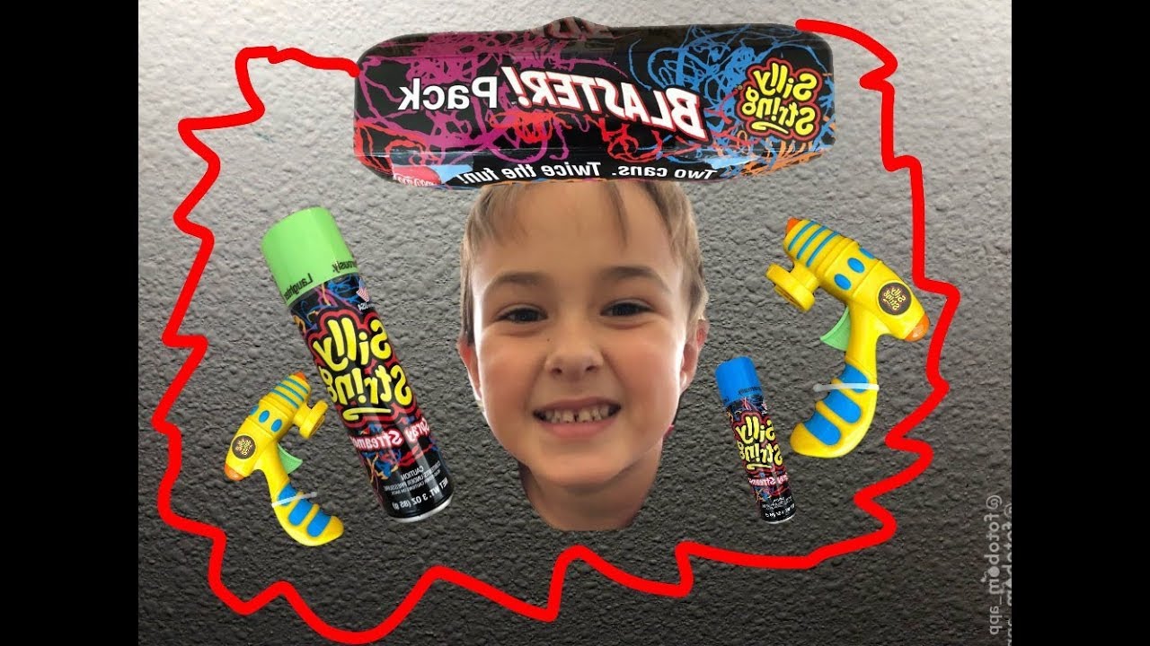 Silly String Blaster Pack - YouTube